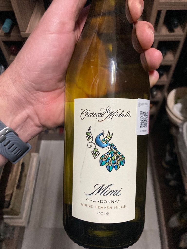 2018 Chateau Ste. Michelle Chardonnay Mimi, USA, Washington, Columbia ...