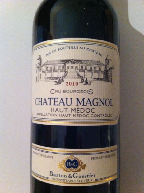 2010 Barton & Guestier Château Magnol, France, Bordeaux, Médoc, Haut ...