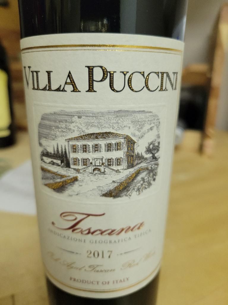 2017 Villa Puccini Toscana IGT, Italy, Tuscany, Toscana IGT - CellarTracker