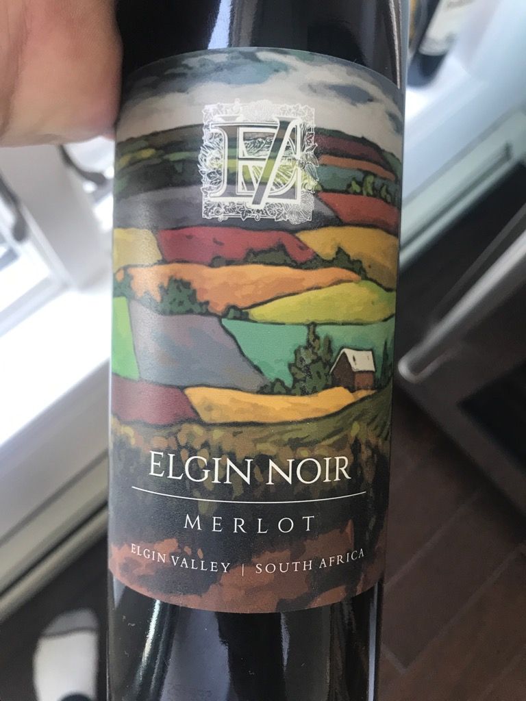2018 Elgin Vintners Merlot Elgin Noir, South Africa, Cape South Coast ...