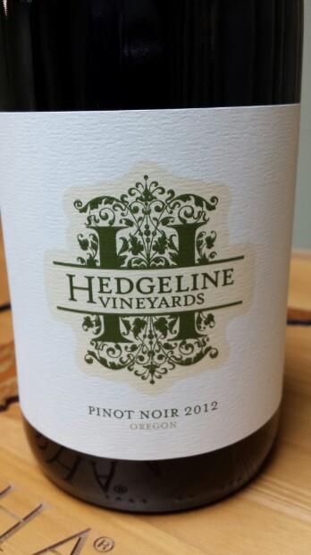 2012 Hedgeline Vineyards Pinot Noir, USA, Oregon - CellarTracker