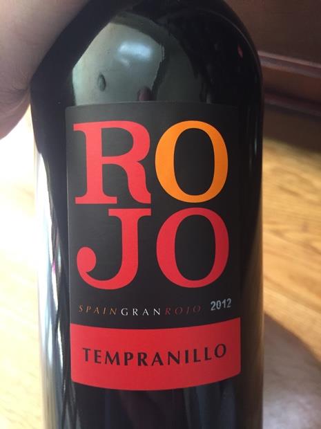 2013 Bodegas Navarro-Lopez Tempranillo Granrojo Rojo, Spain, Castilla y ...