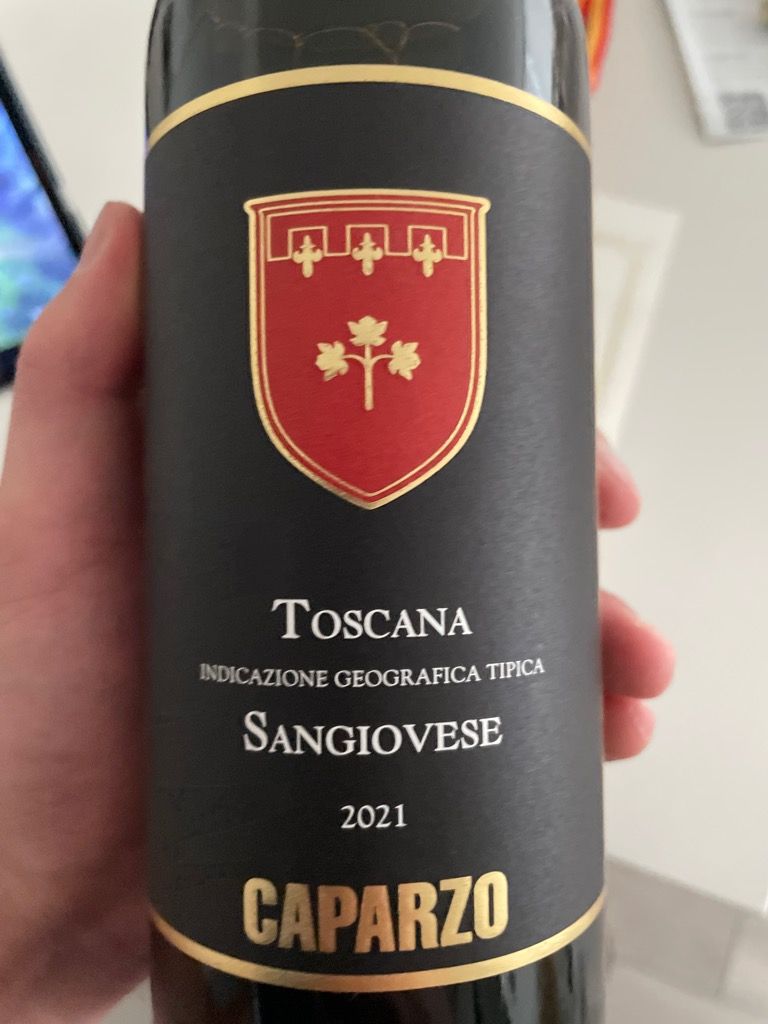 2021 Tenuta Caparzo Sangiovese Toscana IGT, Italy, Tuscany, Toscana IGT ...