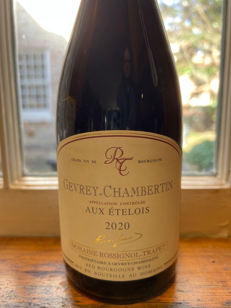 2020 Domaine Rossignol Trapet Gevrey-Chambertin Aux Etelois, France ...