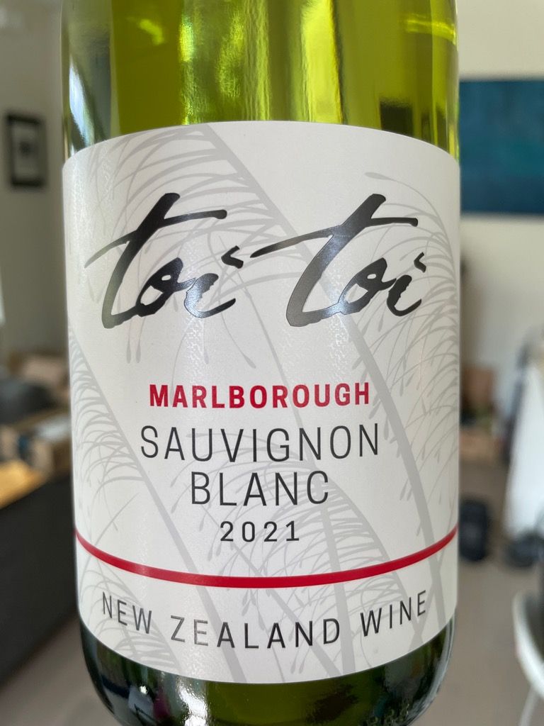 2021 Toi Toi Sauvignon Blanc, New Zealand, South Island, Marlborough ...