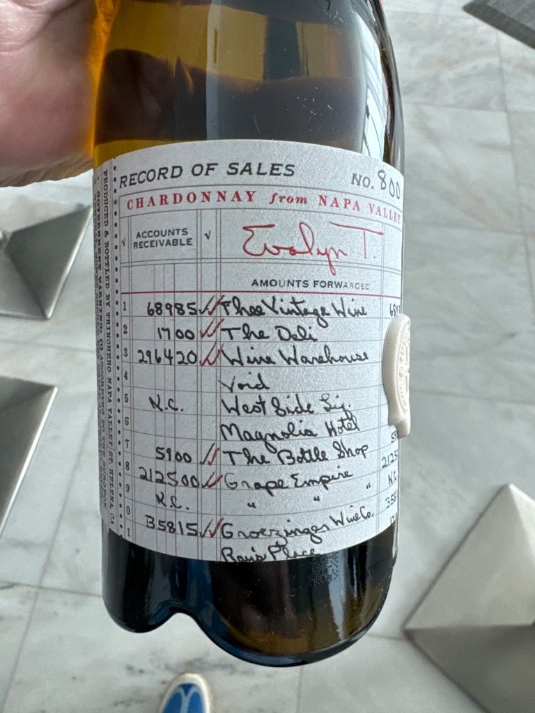 2021 Trinchero Chardonnay Sisters-in-Law, USA, California, Napa Valley ...