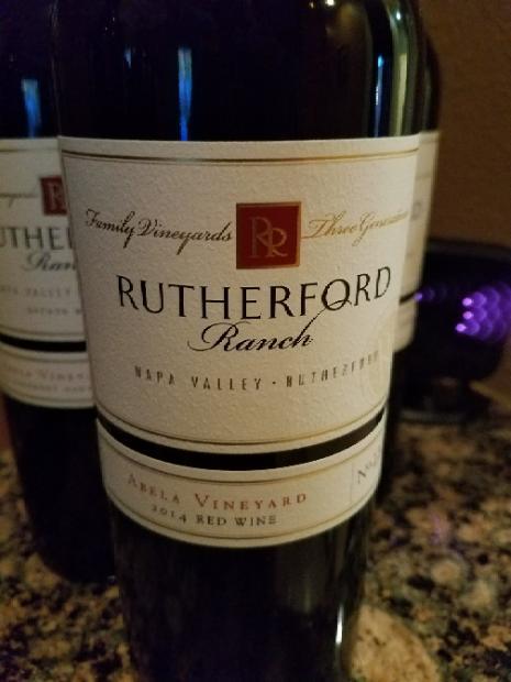 2014 Rutherford Ranch Red Wine Abela Vineyard, USA, California, Napa ...