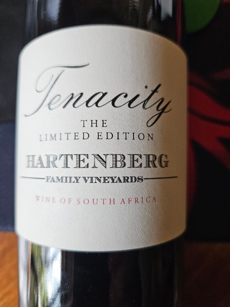 2015 Hartenberg Merlot Tenacity, South Africa, Coastal Region ...