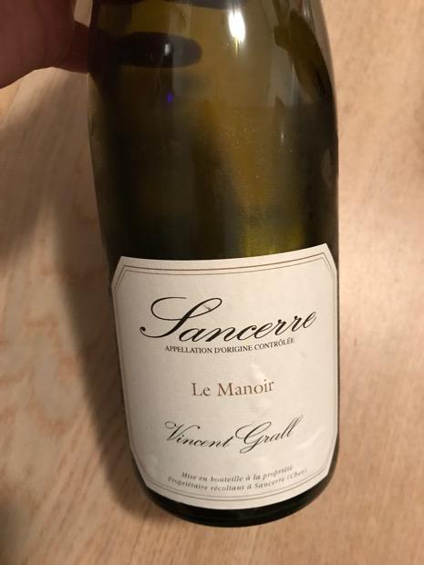 2013 Vincent Grall Sancerre Le Manoir, France, Loire Valley, Upper ...