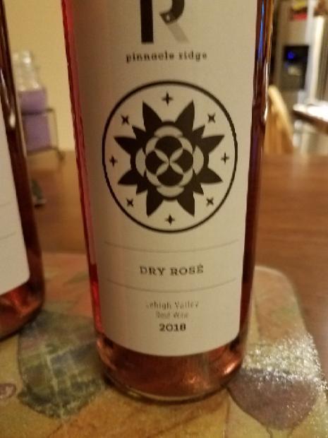 2019 Pinnacle Ridge Chambourcin Dry Rosé, USA, Pennsylvania, Lehigh ...