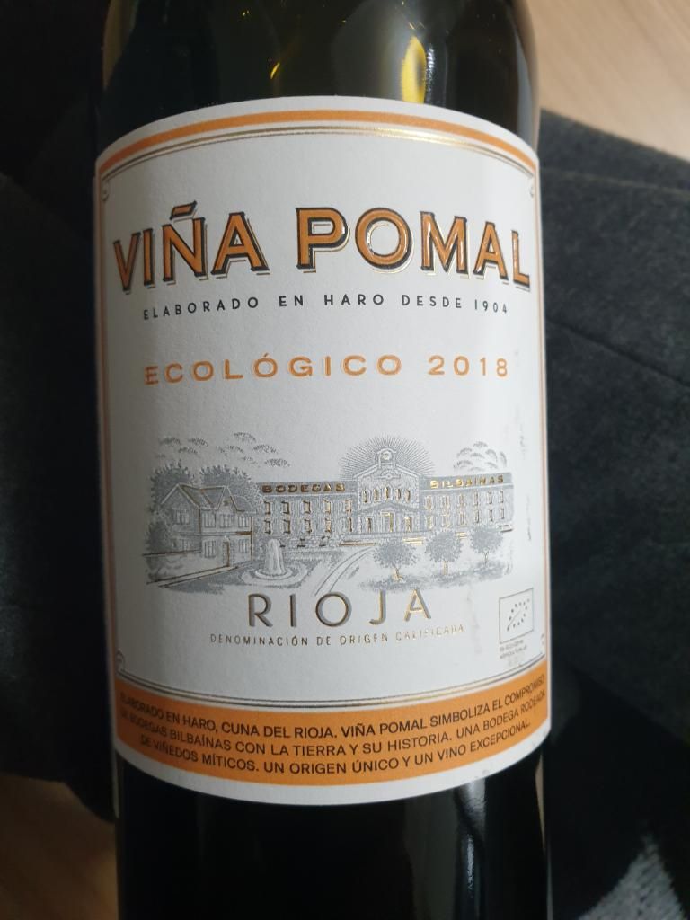 2019 Bodegas Bilbainas Rioja Viña Pomal Vino Ecologico, Spain, La Rioja ...