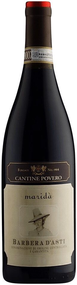 2016 Cantine Povero Barbera d'Asti maridà, Italy, Piedmont, Asti ...