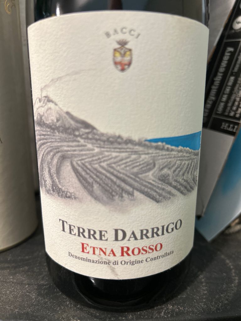 2022 Terre Darrigo Etna Rosso, Italy, Sicily, Etna DOC - CellarTracker