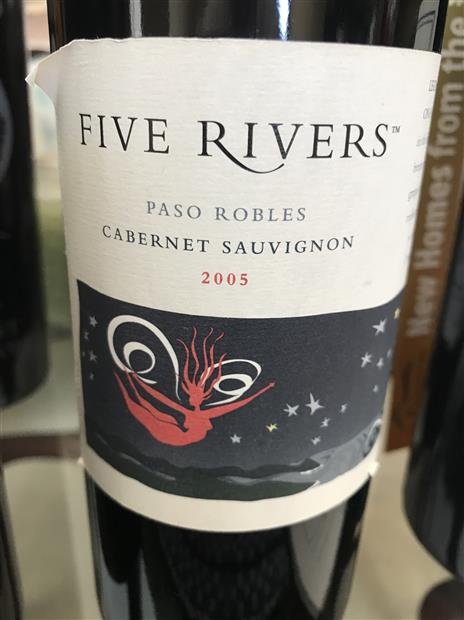 2005 Fetzer Cabernet Sauvignon Five Rivers Ranch, USA, California ...