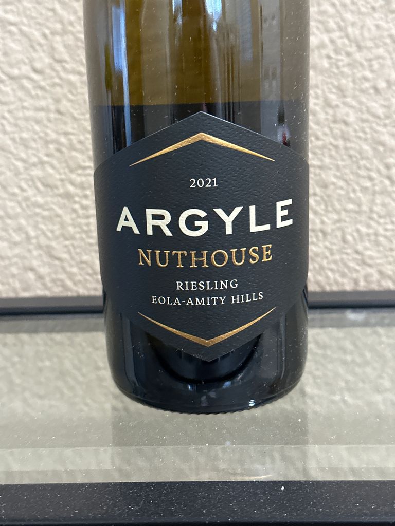 2021 Argyle Riesling Nuthouse, USA, Oregon, Willamette Valley, Eola ...