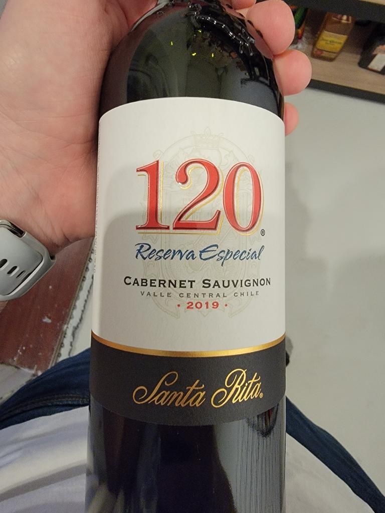 2019 Viña Santa Rita Cabernet Sauvignon 120 Reserva Especial, Chile ...