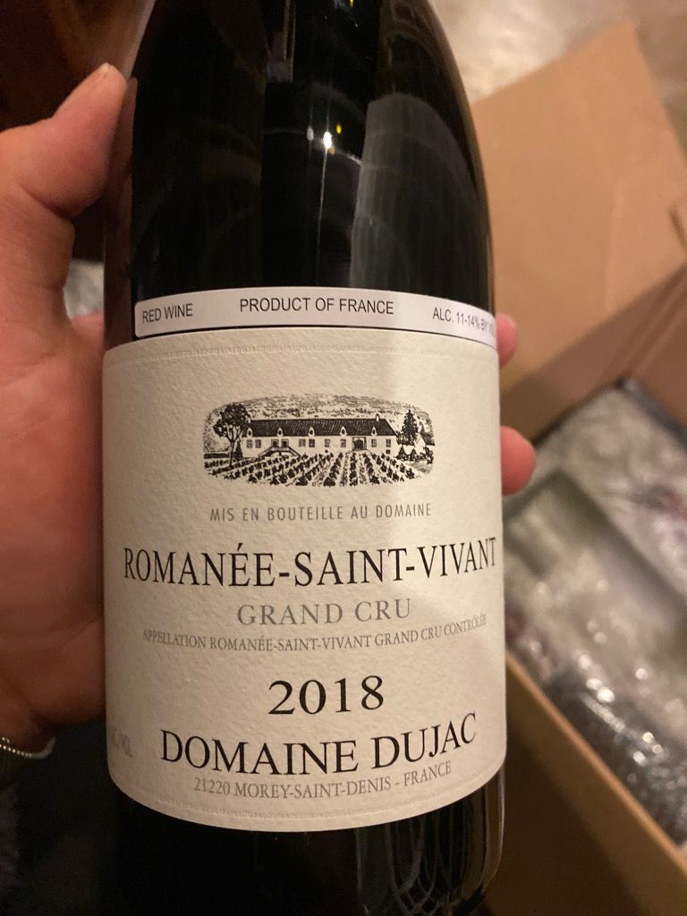 2018 Domaine Dujac Romanée St. Vivant, France, Burgundy, Côte de Nuits ...