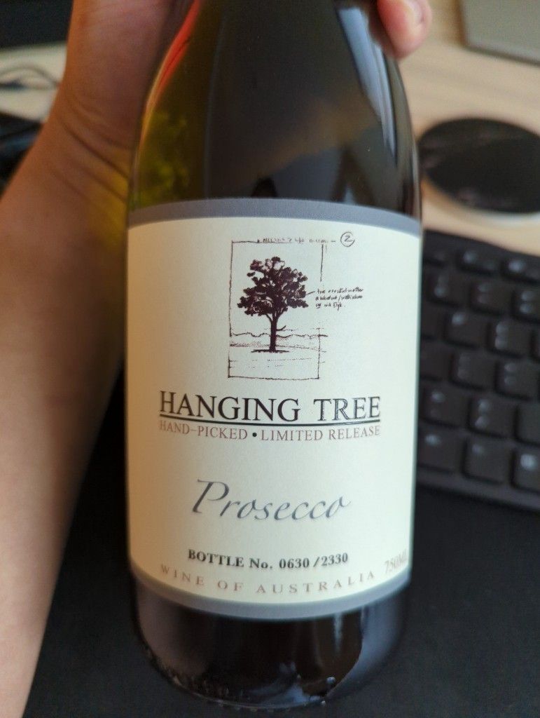 NV Hanging Tree Prosecco, Australia, New South Wales, Hunter Valley ...
