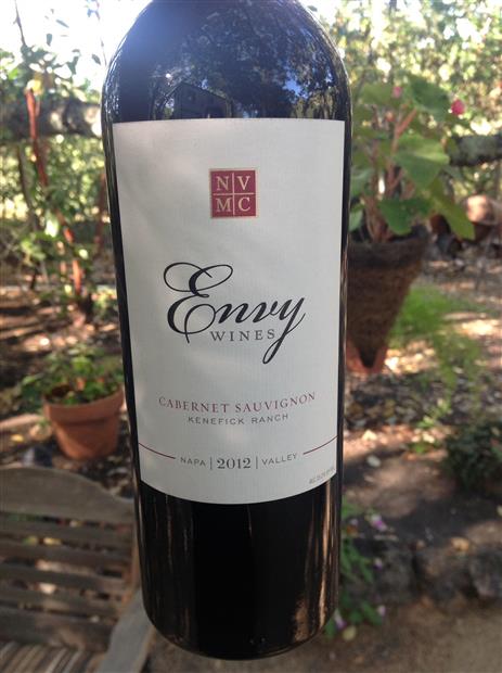 2012 Envy Wines Cabernet Sauvignon Kenefick Ranch, USA, California ...