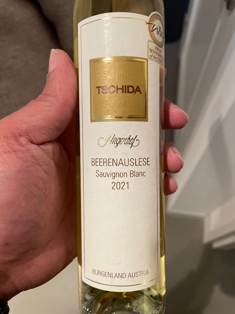 2021 Weingut Angerhof-Tschida Sauvignon Blanc Beerenauslese, Austria ...