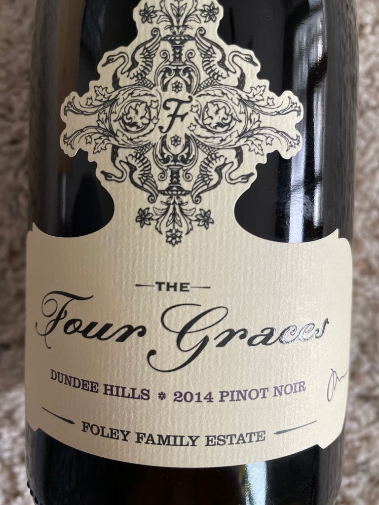 2014 The Four Graces Pinot Noir Foley Family Estate Dundee Hills, USA ...