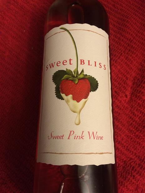 NV Sweet Bliss Sweet Pink Wine, USA, Washington - CellarTracker