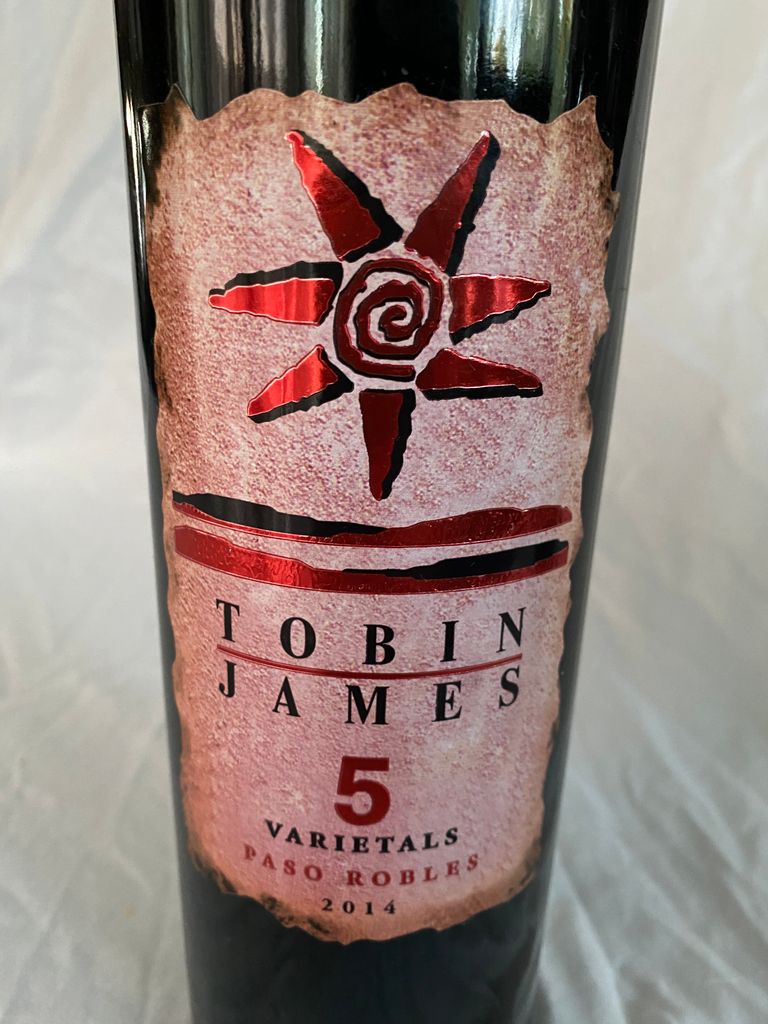 2014 Tobin James 5, USA, California, Central Coast, Paso Robles ...