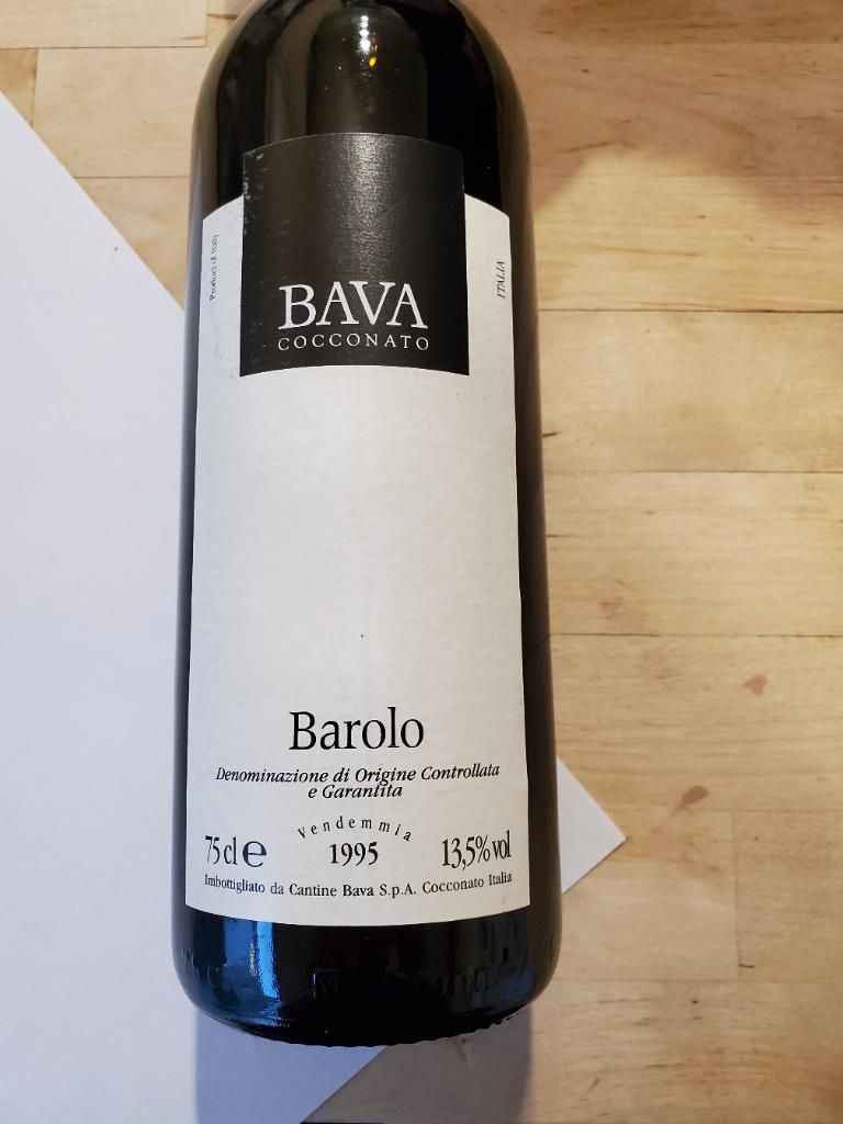 1995 Bava Barolo Cocconato, Italy, Piedmont, Langhe, Barolo - CellarTracker