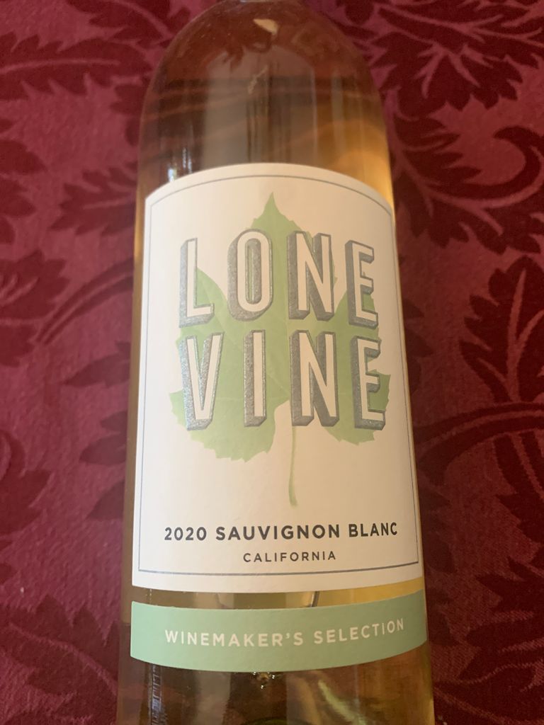 2020 Lone Vine Sauvignon Blanc First Crush Vineyards, USA, California ...