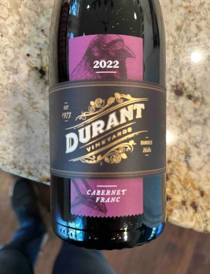 2022 Durant Vineyards Cabernet Franc, USA, Oregon, Willamette Valley ...