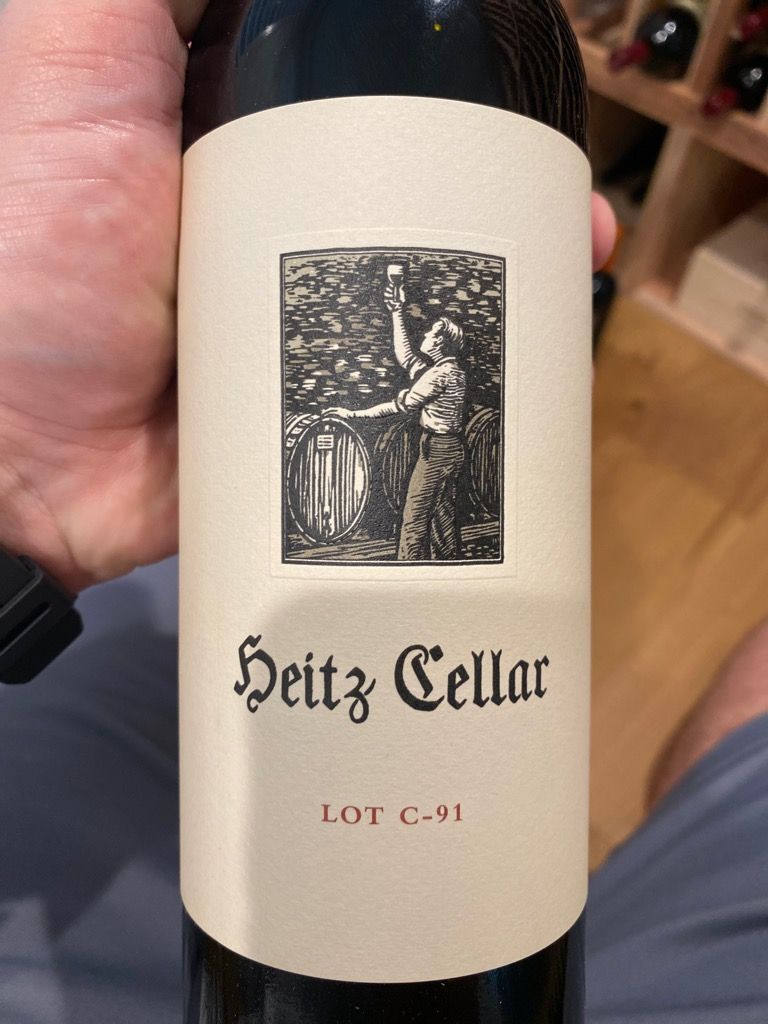 2019 Heitz Cellar Cabernet Sauvignon Lot C-91, USA, California, Napa Valley - CellarTracker