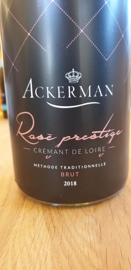 NV Ackerman Crémant de Loire Royal Brut Rosé, France, Loire Valley ...