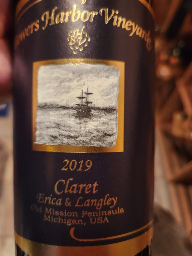 2018 Bowers Harbor Claret Erica & Langley, USA, Michigan, Old Mission ...