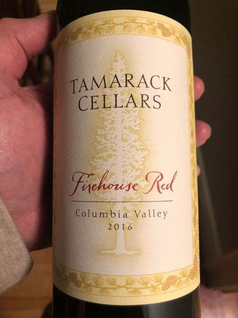 2016 Tamarack Cellars Firehouse Red, USA, Washington, Columbia Valley ...