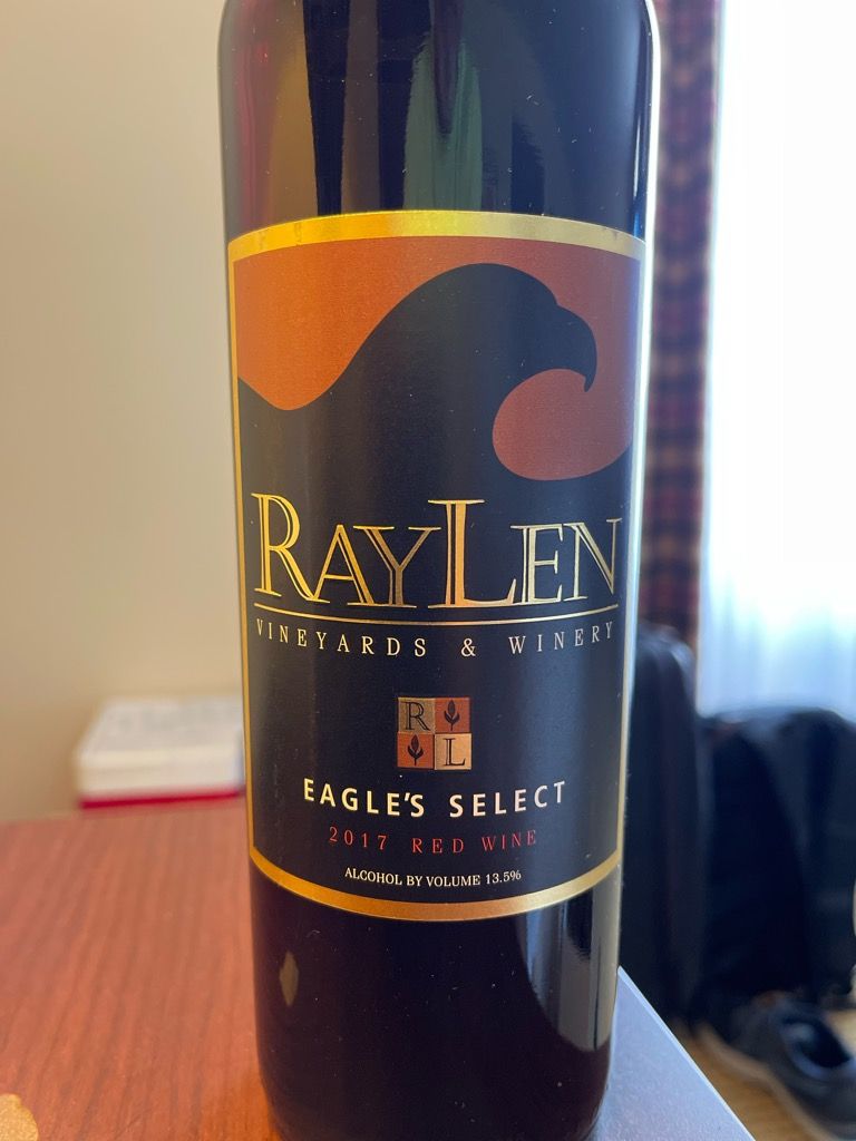 2018 RayLen Eagle's Select, USA, North Carolina, Yadkin Valley ...