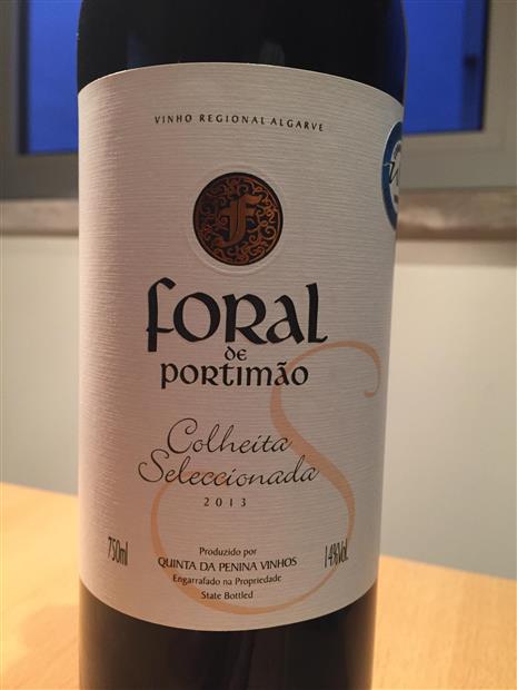 2013 Quinta da Penina Vinho Regional Algarve Foral de Portimão Colheita ...