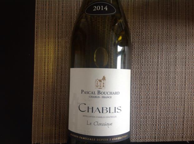 2014 Pascal Bouchard Chablis Le Classique, France, Burgundy, Chablis - CellarTracker
