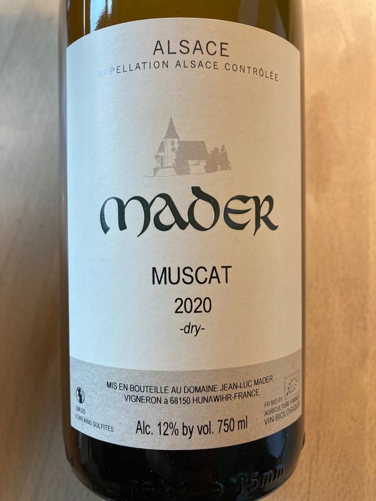 2022 Mader Muscat, France, Alsace - CellarTracker