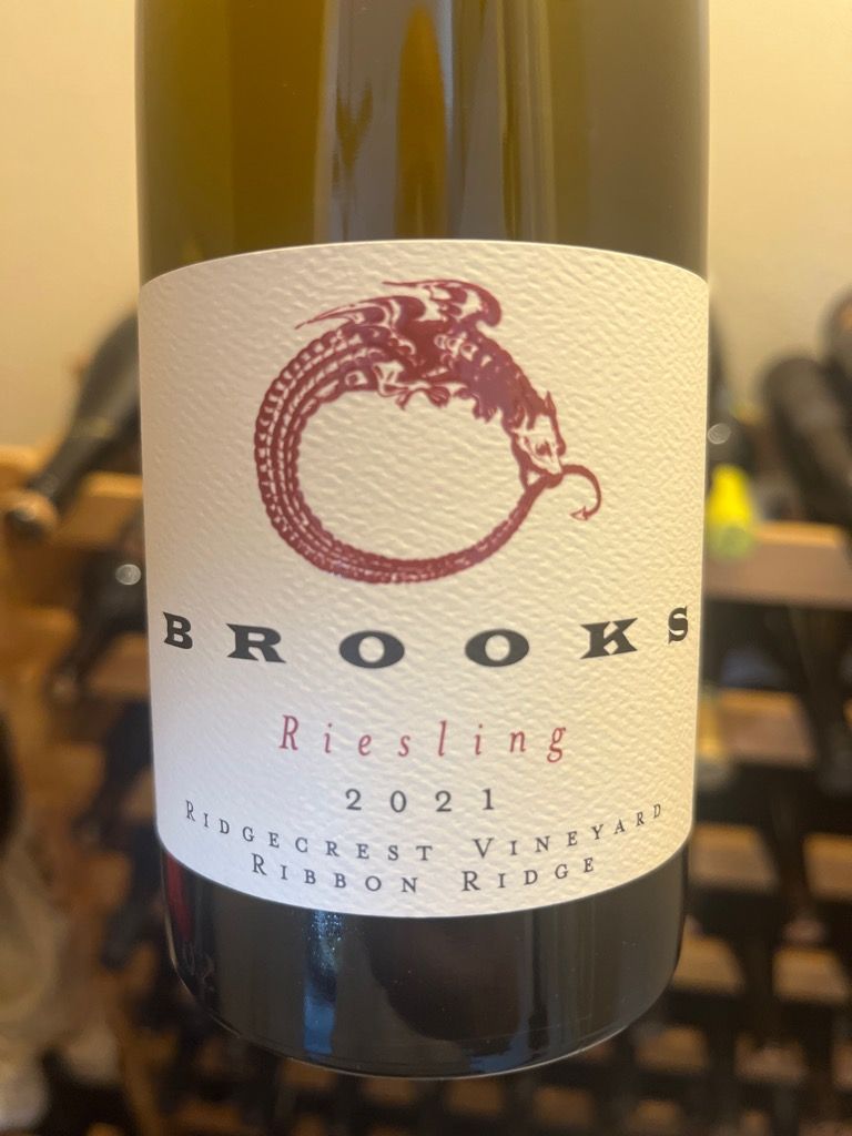 2022 Brooks Riesling Ridgecrest Vineyard, USA, Oregon, Willamette ...