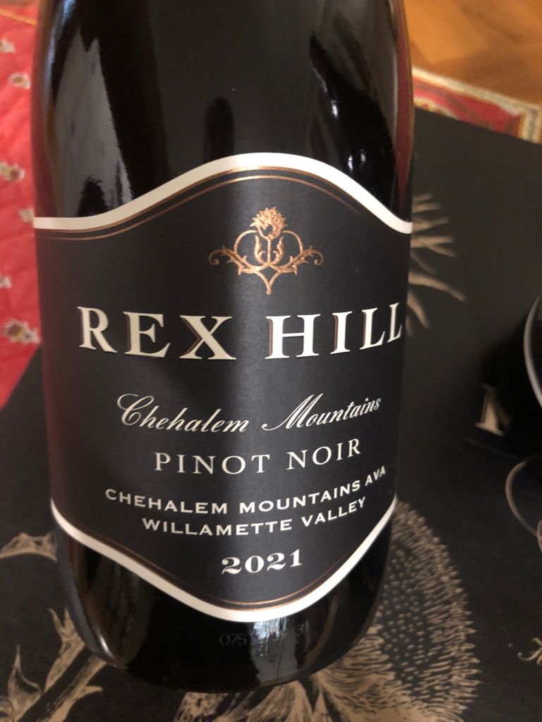 2021 Rex Hill Pinot Noir Sims Vineyard, USA, Oregon, Willamette Valley ...