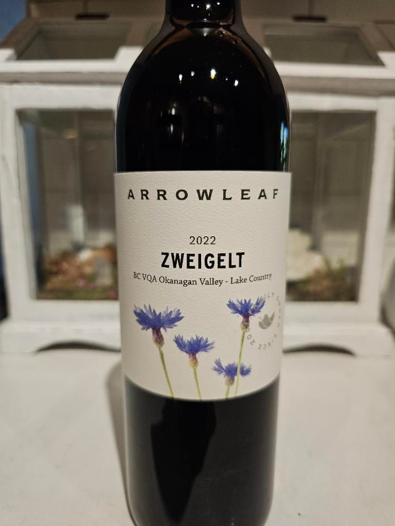 2022 Arrowleaf Cellars Zweigelt, Canada, British Columbia, Okanagan ...