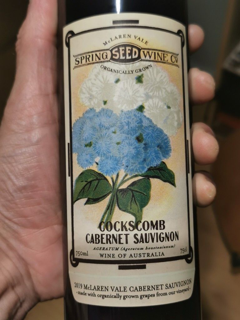 2021 Spring Seed Wine Company Cabernet Sauvignon Cockscomb, Australia ...
