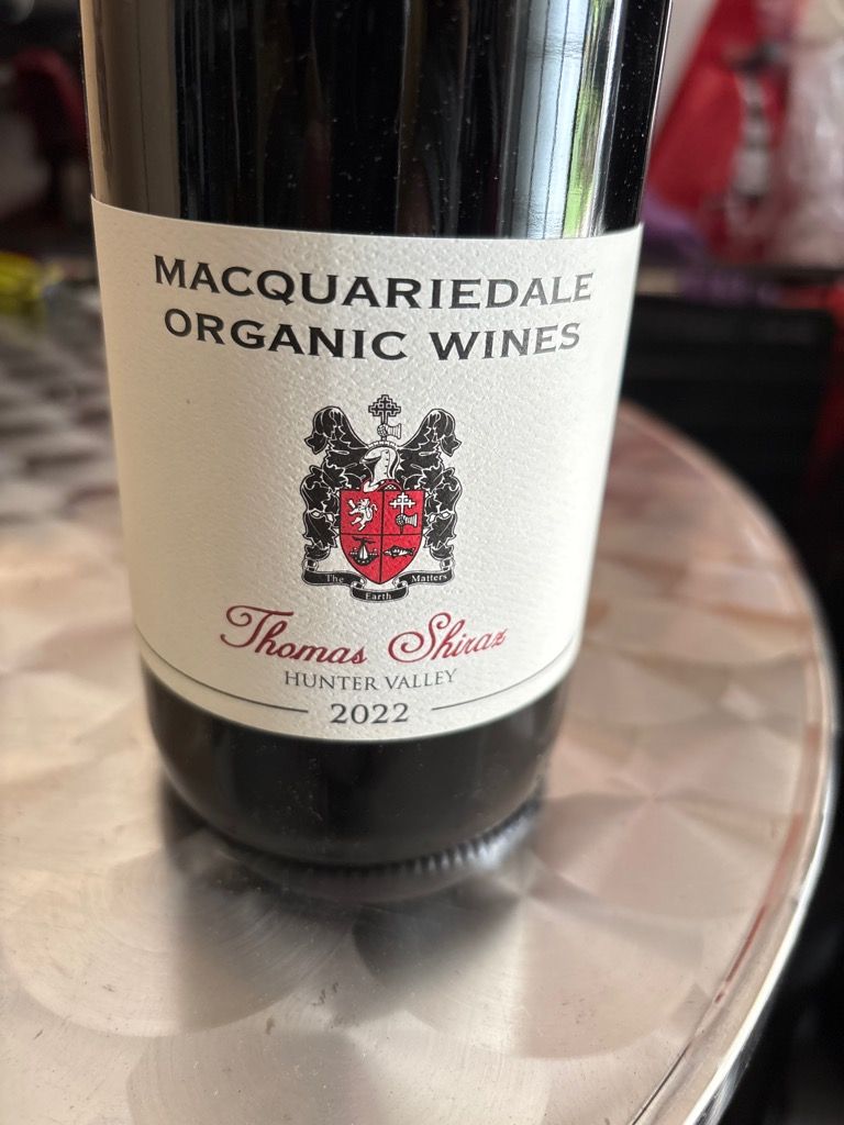 2022 Macquariedale Shiraz Thomas Reserve, Australia, New South Wales ...