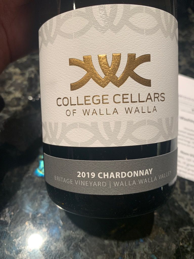 2018 College Cellars of Walla Walla Chardonnay, USA, Washington ...