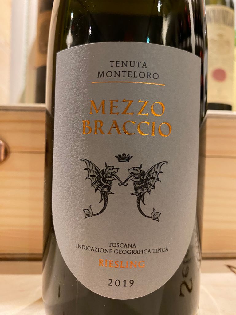2019 Tenuta Monteloro Riesling Mezzo Braccio Toscana IGT, Italy ...