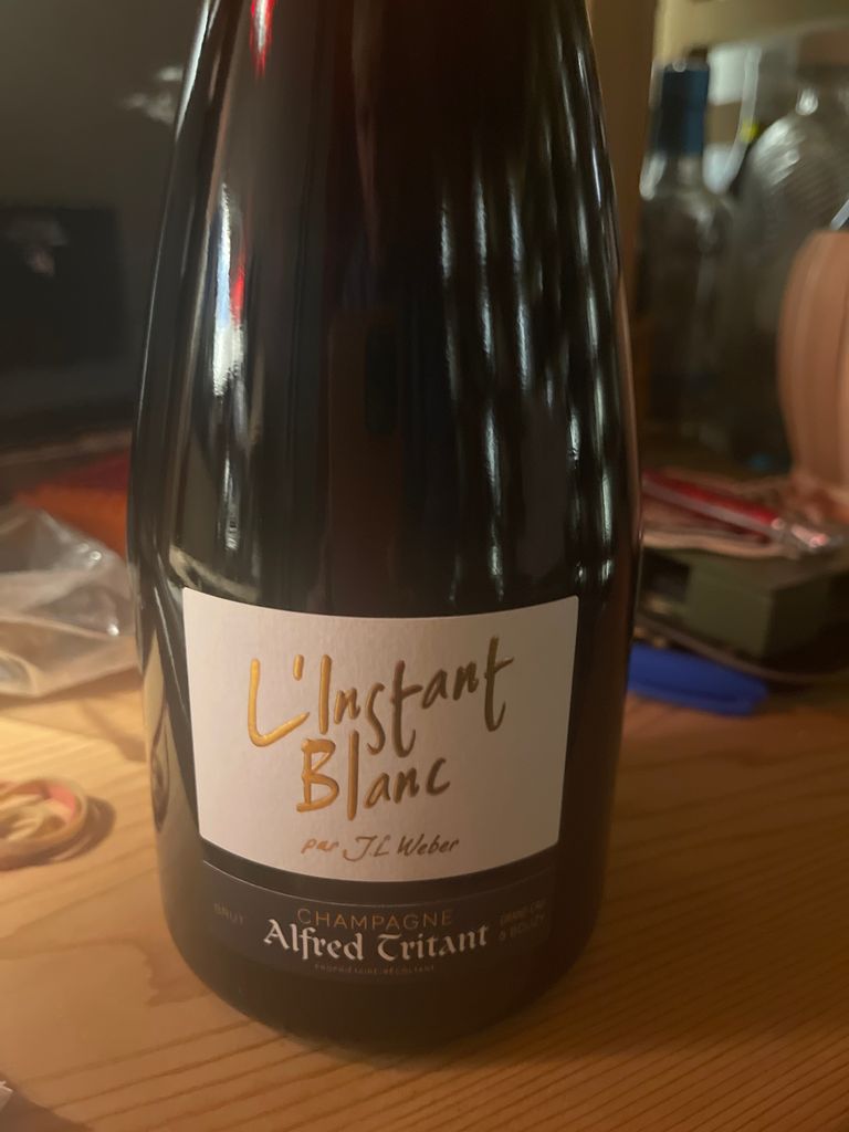 NV Alfred Tritant Champagne Grand Cru l'Instant Blanc de Blancs, France ...