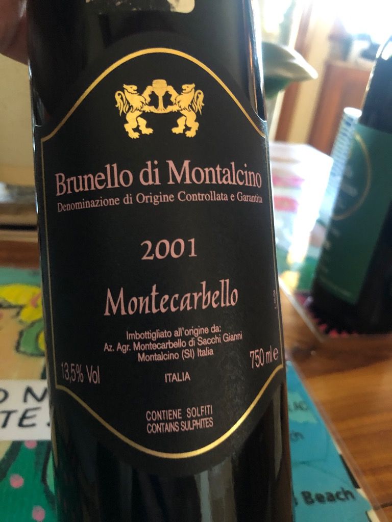 2006 Montecarbello Brunello di Montalcino, Italy, Tuscany, Montalcino ...