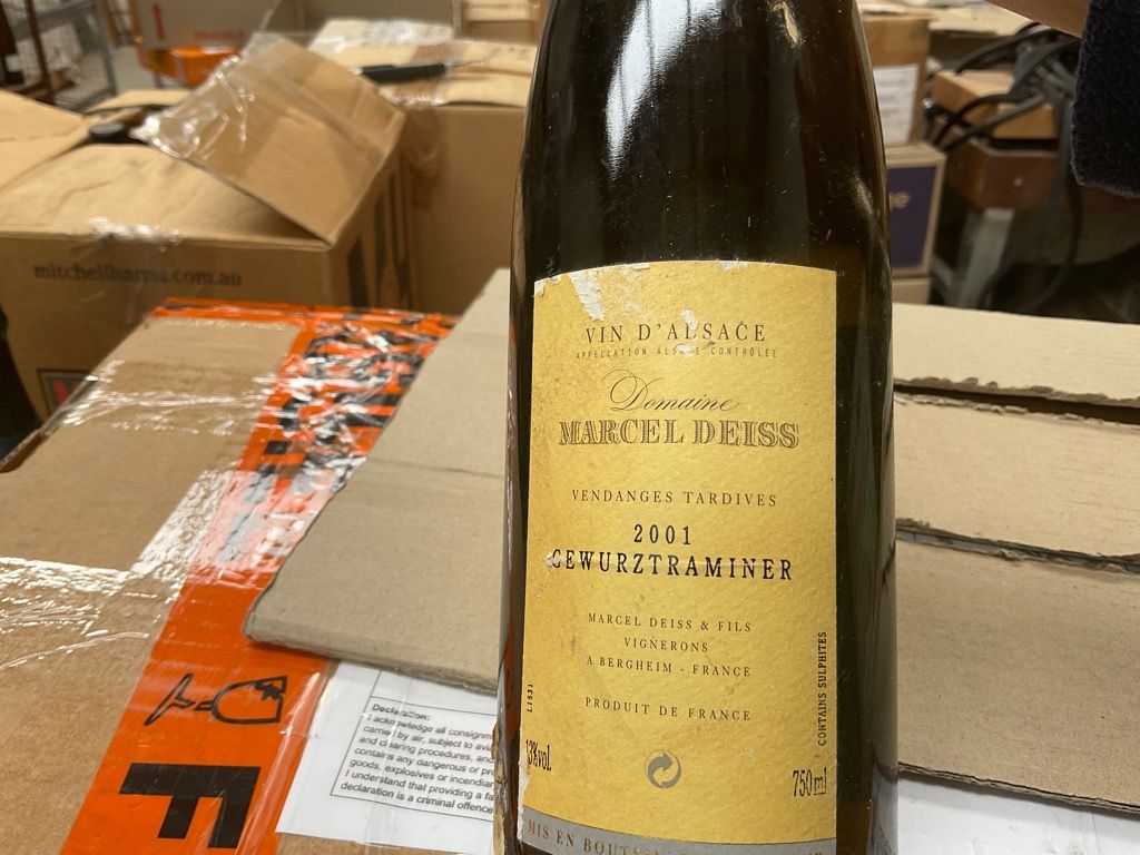 2001 Marcel Deiss Gewurztraminer, France, Alsace - CellarTracker