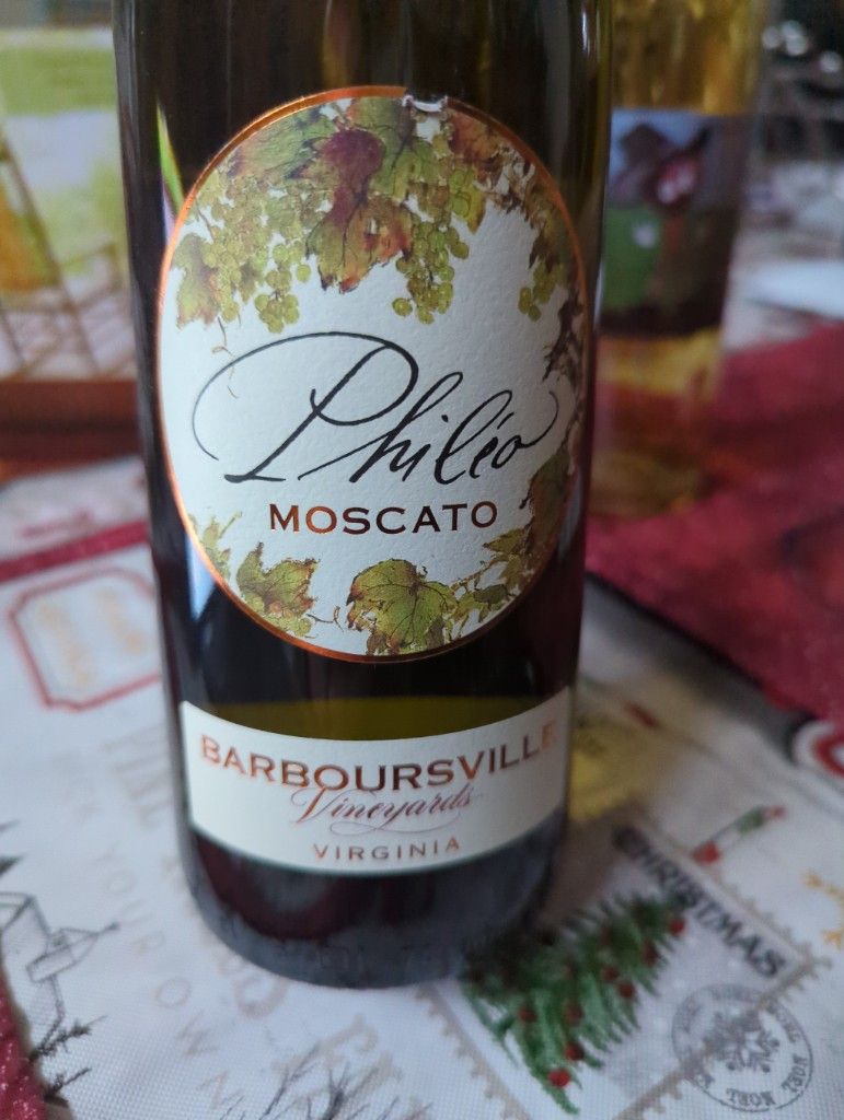NV Barboursville Vineyards Manzoni Moscato Phileo, USA, Virginia ...