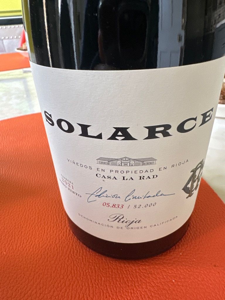 2021 Bodegas Casa La Rad Rioja Solarce, Spain, La Rioja, Rioja ...